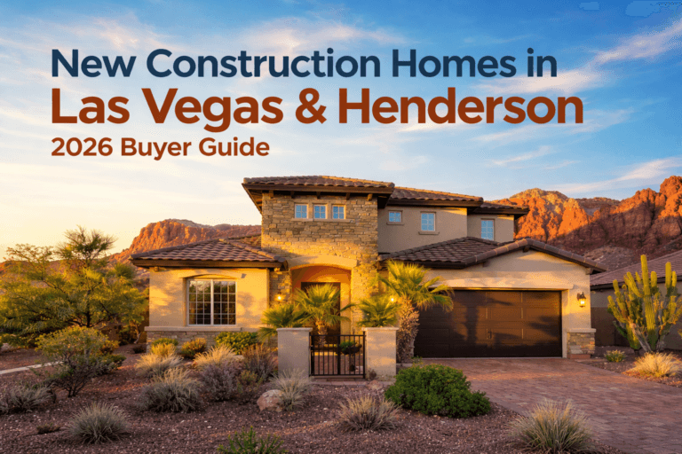 New Construction Homes Las Vegas & Henderson 2026 | Prices
